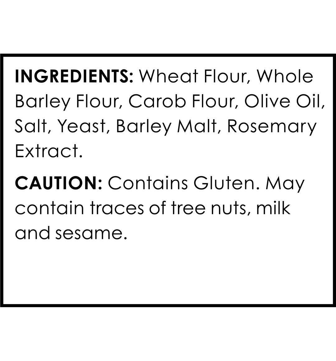 Carob Mini Rusk Made with Greek Olive Oil | Tassos